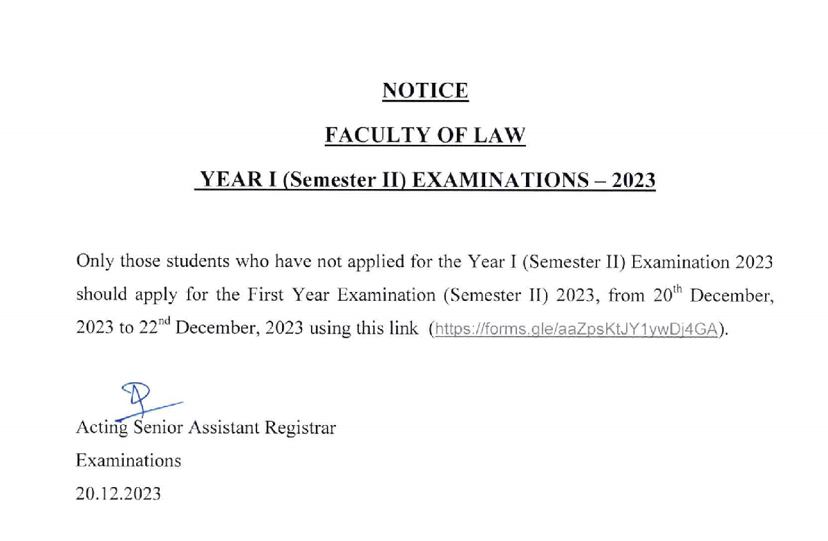 Learning Management System of the Faculty of Law, University of Colombo